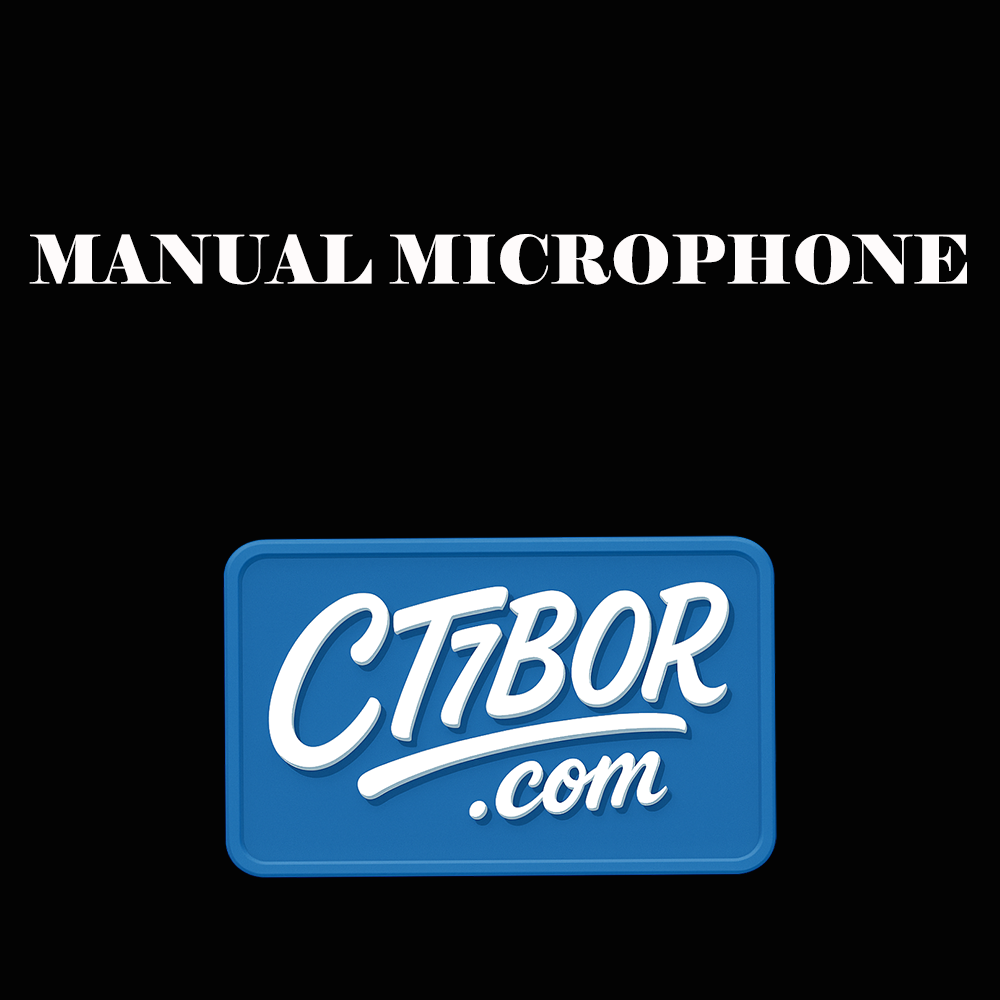 Ham Radio Microphone Manuals